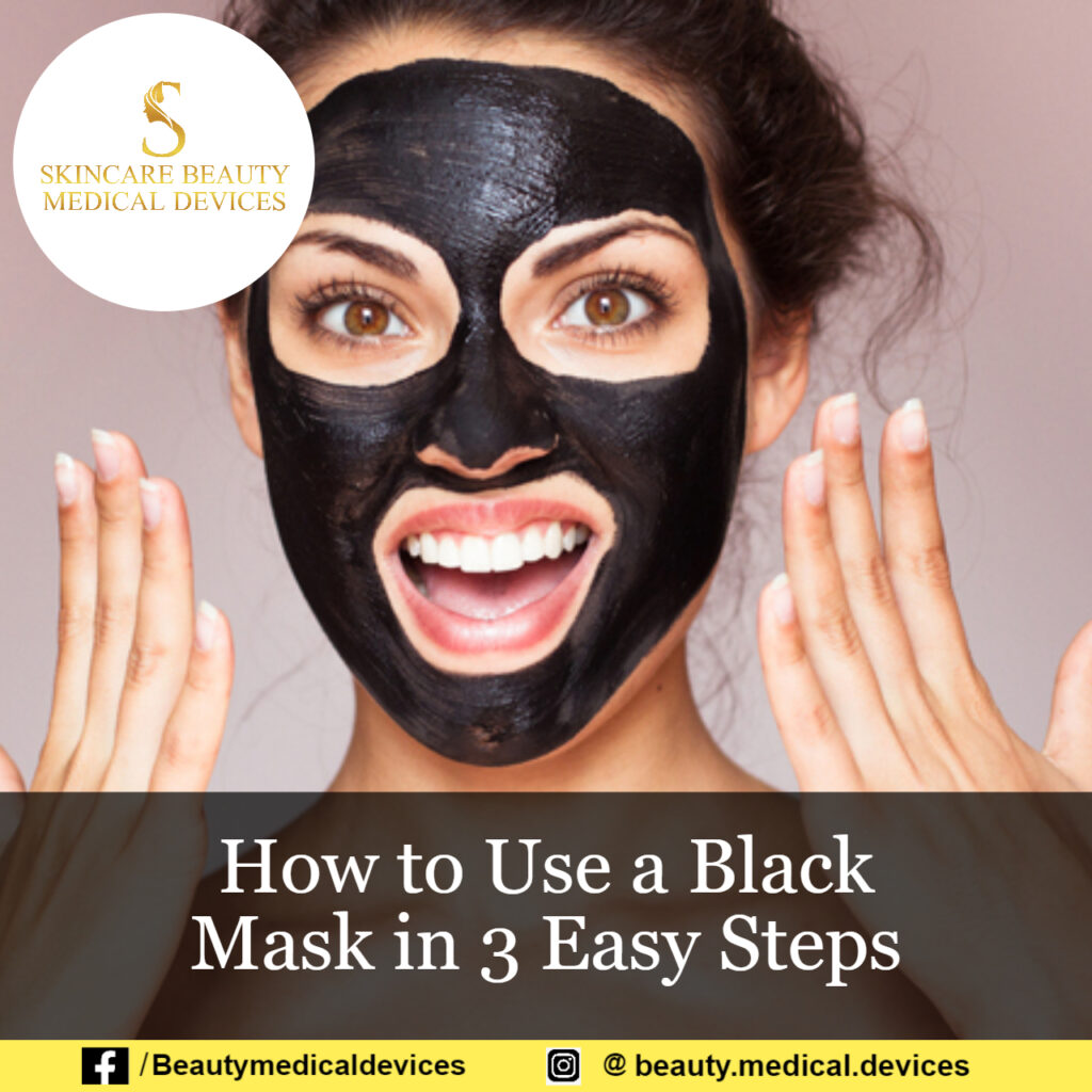 How to Use a Black Mask in 3 Easy Steps : Beauty