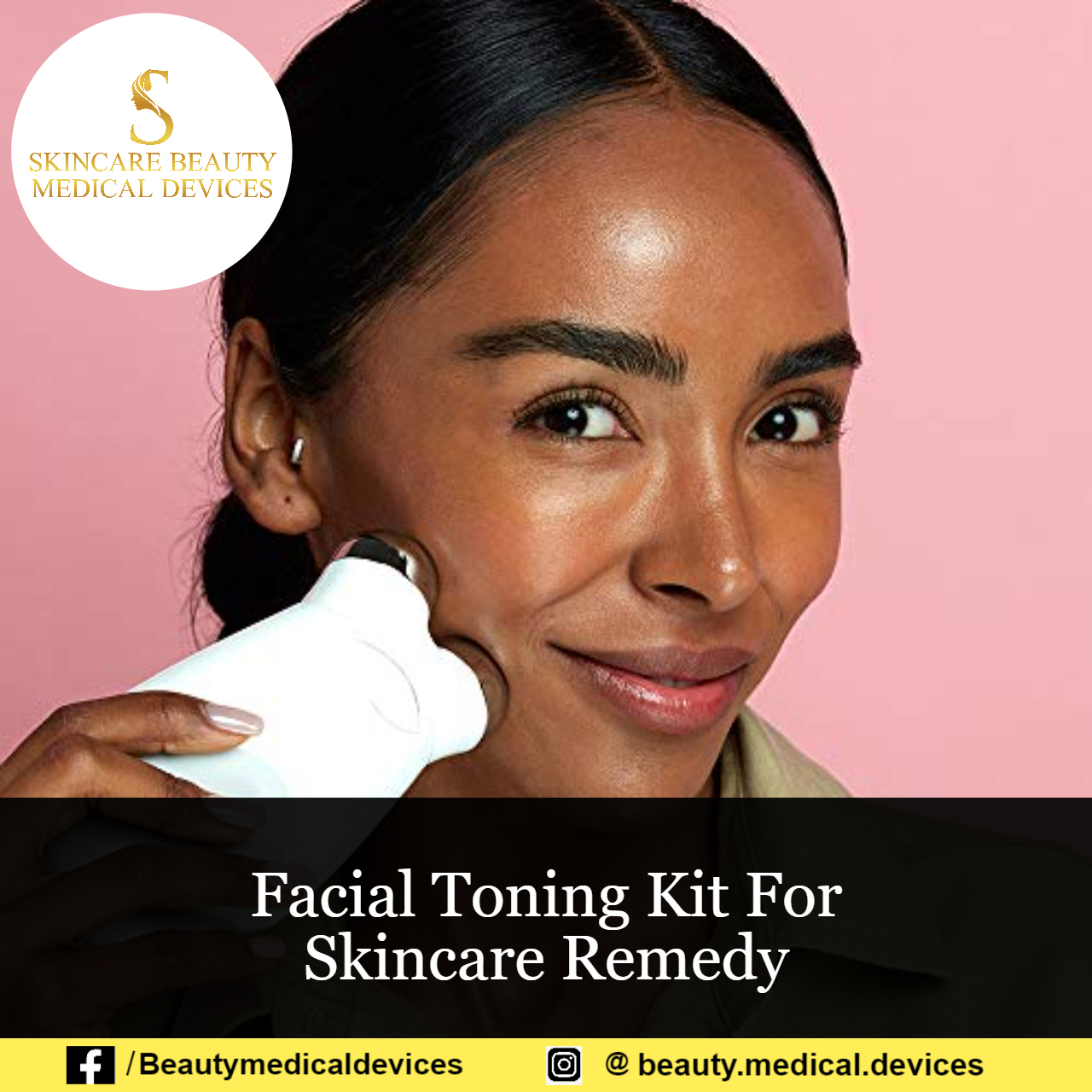 Facial Toning Kit For Skincare Remedy : Beauty Device