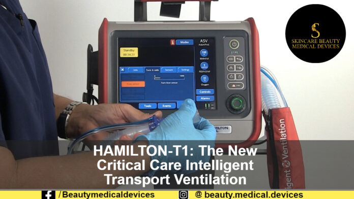 HAMILTON-T1: The New Critical Care Intelligent Transport Ventilation
