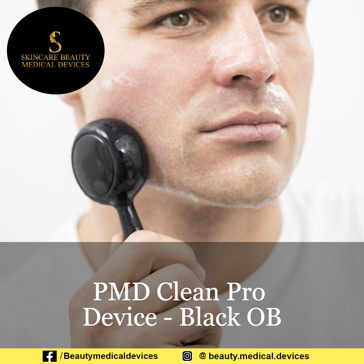 PMD Clean Pro Device - Black OB : Beauty Medical Devices