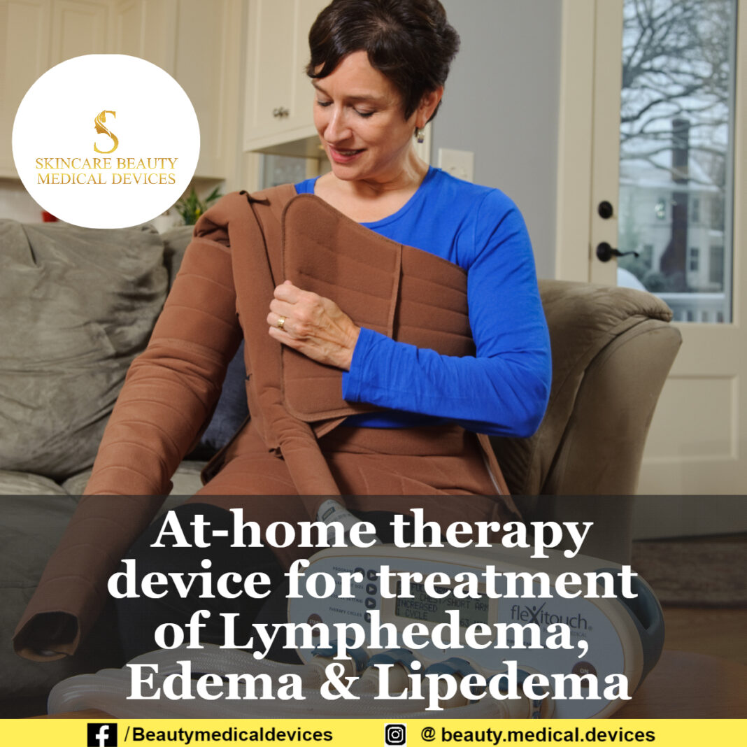 At-home therapy device for treatment of Lymphedema, Edema & Lipedema