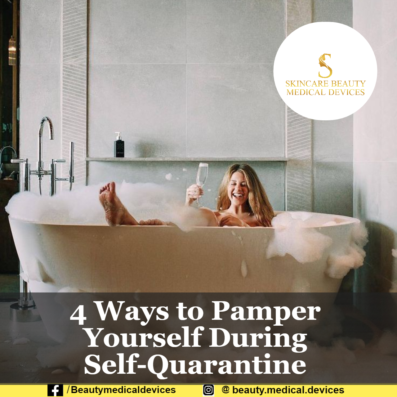 4 Ways to Pamper Yourself During Self-Quarantine