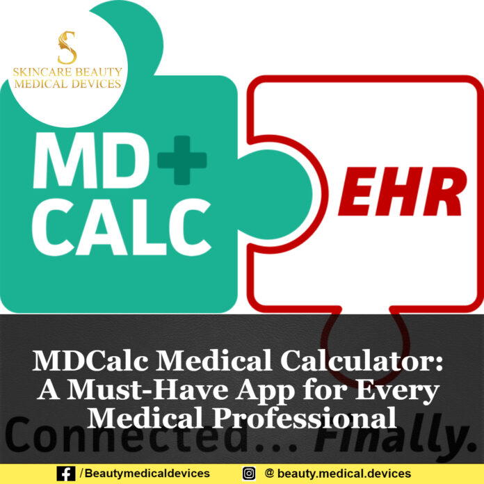 MDCalc Medical Calculator: A Must-Have App for Every Medical