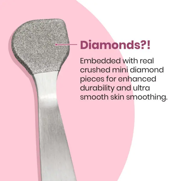 A Portable Exfoliate Tool With Diamond Particles To Improve Skin