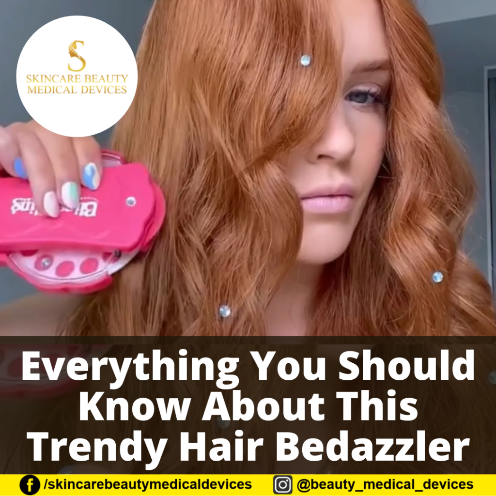 Everything You Should Know About This Trendy Hair Bedazzler