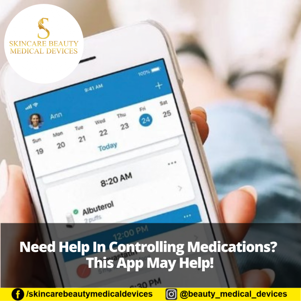 Need Help In Controlling Medications? This App May Help!
