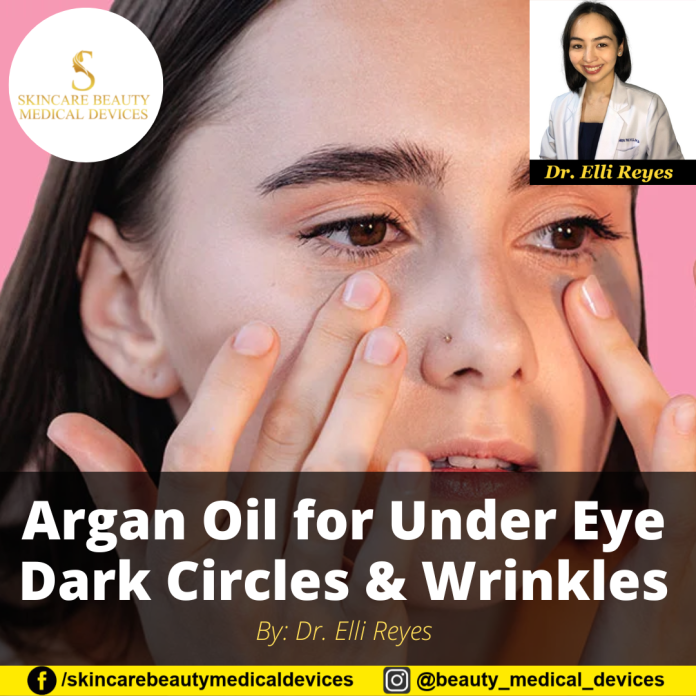 Argan Oil for Under Eye Dark Circles & Wrinkles